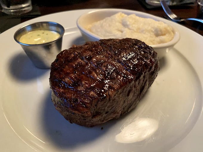 Behold the filet mignon that's tender enough to cut with harsh language and twice as satisfying.