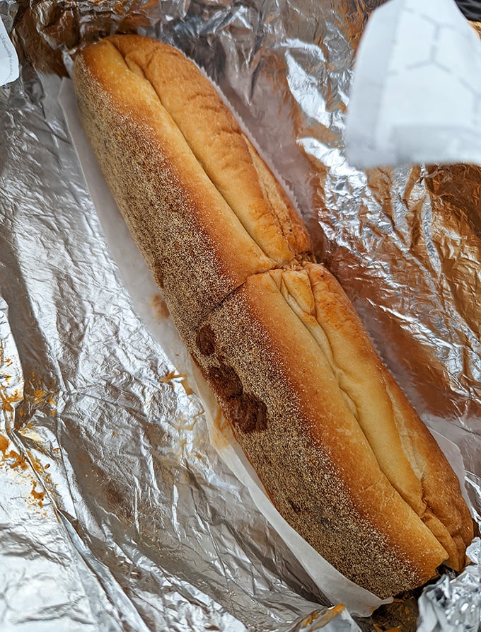 Bread architecture at its finest. The perfect hoagie roll – crusty exterior, pillowy interior – is the foundation of any great Philadelphia sandwich experience.