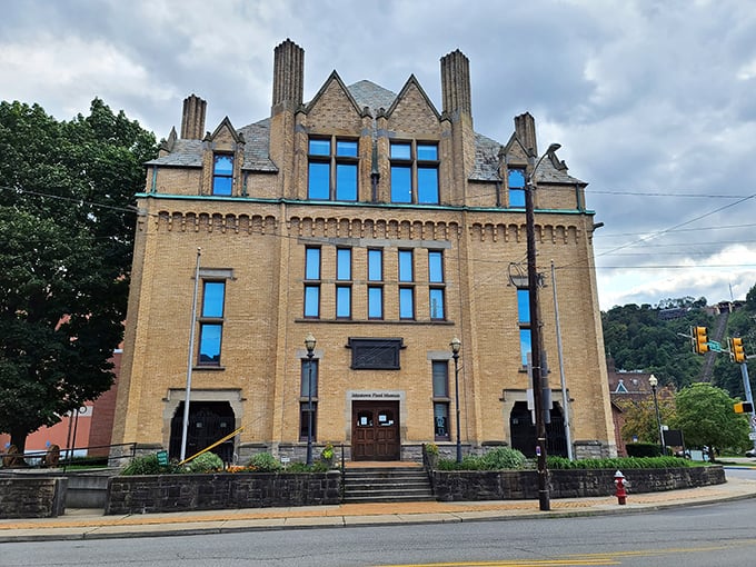 The Johnstown Flood Museum building isn't just preserving history – it's wearing it like a well-tailored suit. Elegant, dignified, and impossible to ignore.