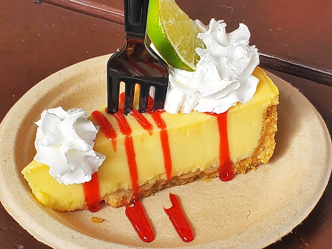 Key lime pie that strikes the perfect balance between sweet and tart. That slice of heaven with whipped cream dollops could convert any dessert skeptic.