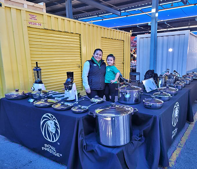 Gleaming cookware awaits new kitchens. These pots and pans have stories to tell—and meals to make—for generations to come.
