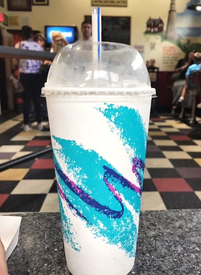 This isn't just a milkshake; it's edible abstract art that happens to taste like summer vacation and childhood memories.
