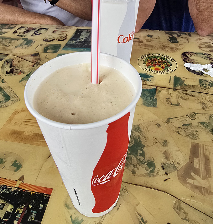 This shake doesn't just bring boys to the yard—it requires Olympic-level straw strength and the patience of a saint. Worth every calorie.