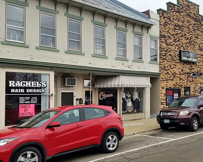 Small businesses like Rachel's Hair Design form the backbone of Galion's economy—places where your name is remembered and gossip flows freely.
