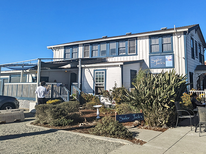 Sailor Jack's isn't just serving meals—it's offering front-row seats to the Carquinez Strait, where seafood tastes better with a side of waterfront views.