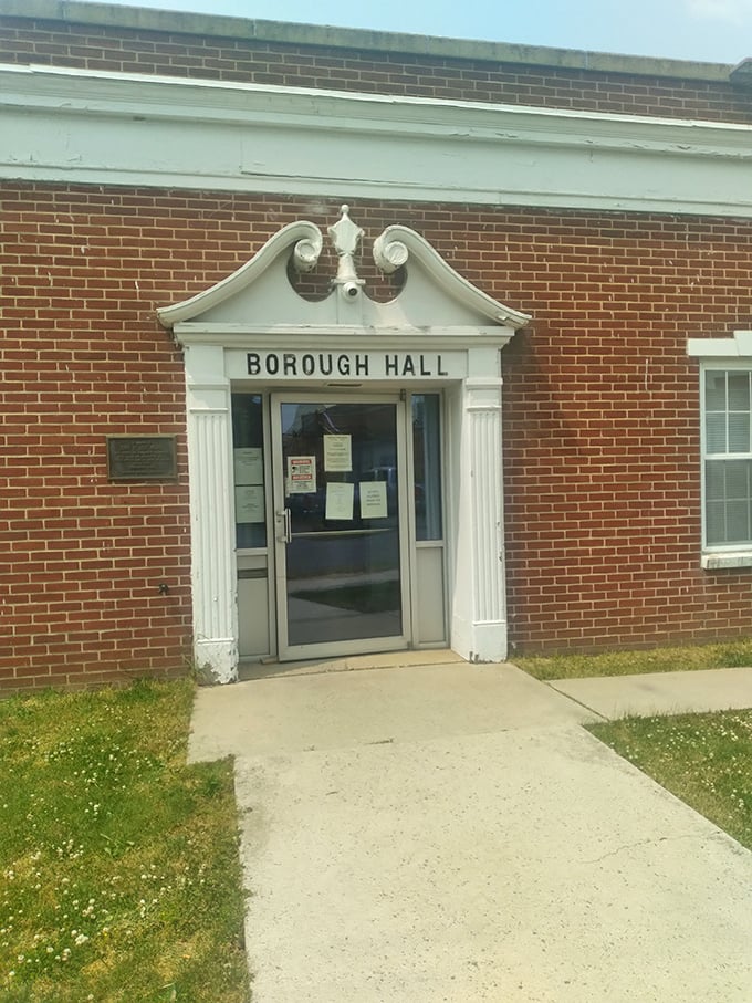 Borough Hall stands as Shenandoah's modest seat of government. No marble columns or golden domes here—just practical Pennsylvania governance at work.