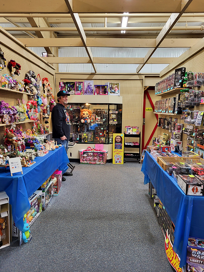 Toy paradise where childhood memories line the shelves. This isn't shopping—it's time travel with price tags.