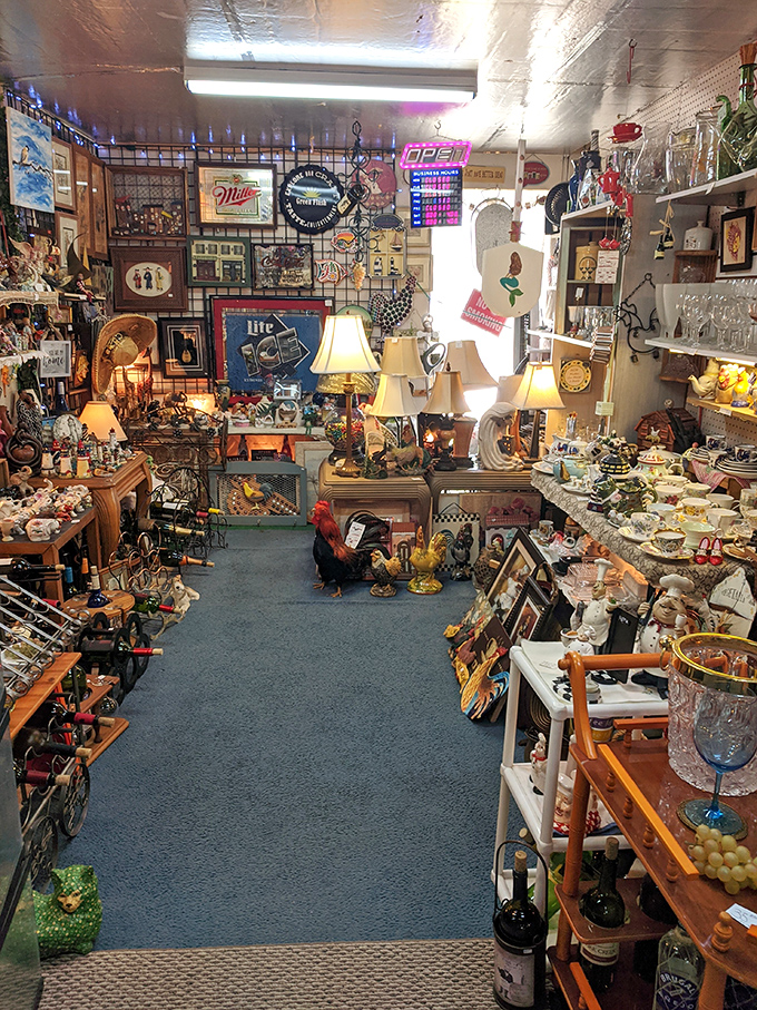 One person's attic cleanout becomes another's treasure trove in this delightfully cluttered corner of collecting heaven.