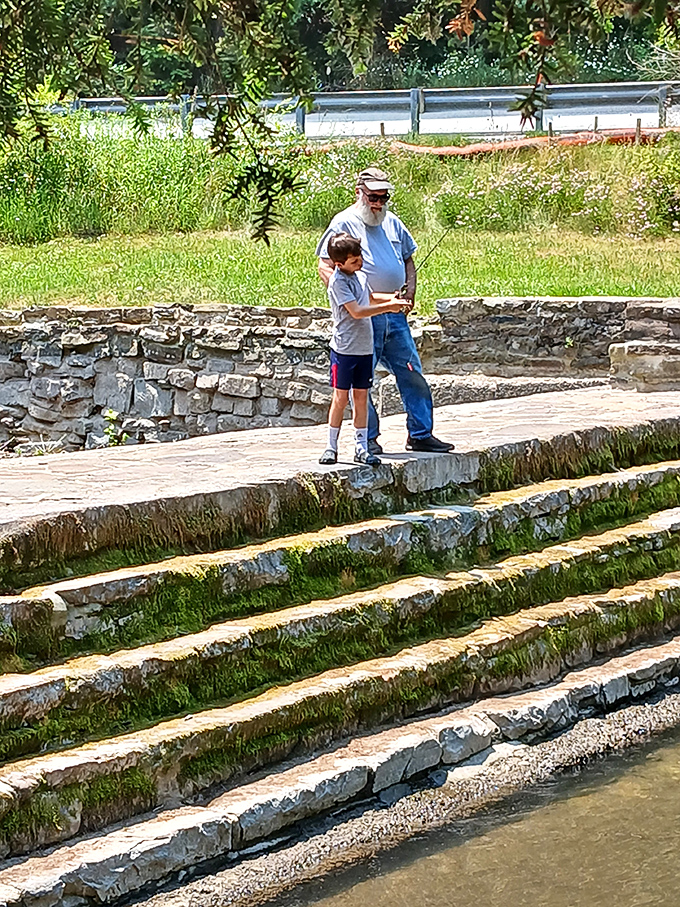 Generations connecting over nature's wonders. Some family bonding moments can't be replicated with video games or Netflix marathons.