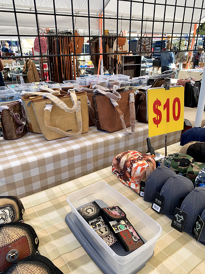 Leather goods that tell stories without saying a word. These $10 bags haven't just been manufactured—they're waiting for their next chapter.ps