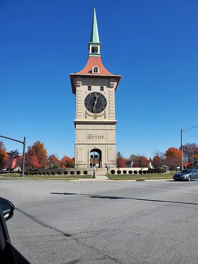 Berne's clock tower stands as a proud sentinel of Swiss heritage. This isn't just keeping time – it's keeping cultural connections alive across generations and continents.