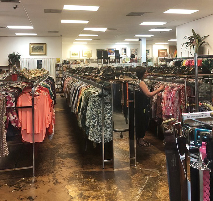 Racks upon racks of possibility—where fashion goes for its second act and smart shoppers become stylists on a budget.