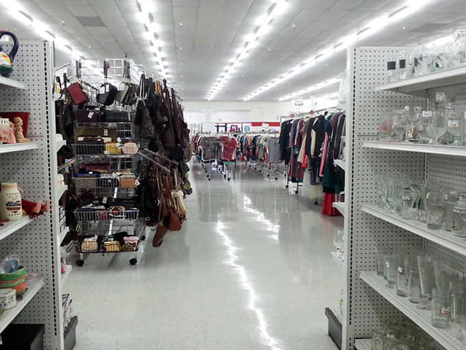 Aisles so pristine and organized, you'd think Marie Kondo moonlights here after filming her Netflix show. 