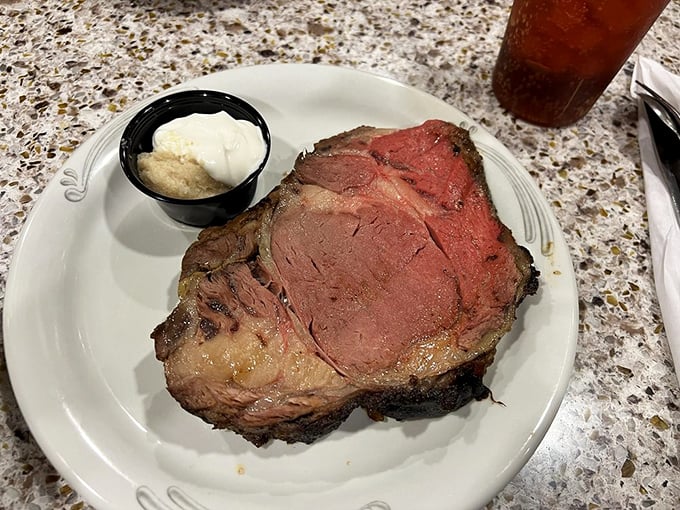 Behold the prime rib that has launched a thousand food comas and zero regrets across Pennsylvania's countryside.