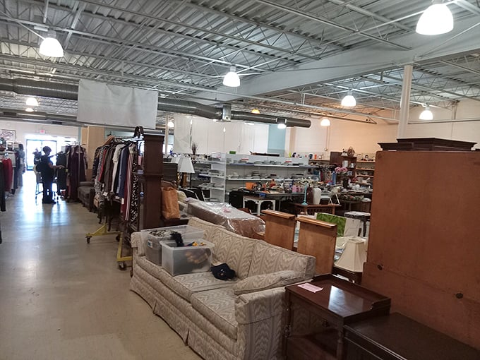 Furniture heaven awaits! That mid-century modern coffee table isn't just a bargain—it's the conversation piece your living room has been missing.