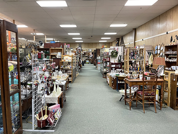 Where every booth tells a different story—from Victorian elegance to mid-century modern, it's like walking through America's attic.