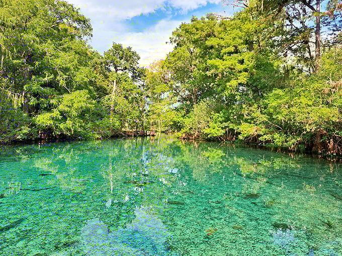 Fanning Springs serves up that perfect Florida cocktail – one part sunshine, two parts crystal water, with a splash of wilderness.