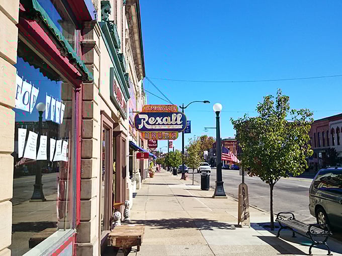 Marshall's historic downtown could be the poster child for "Small Town USA" – complete with charm, character, and probably great pie.