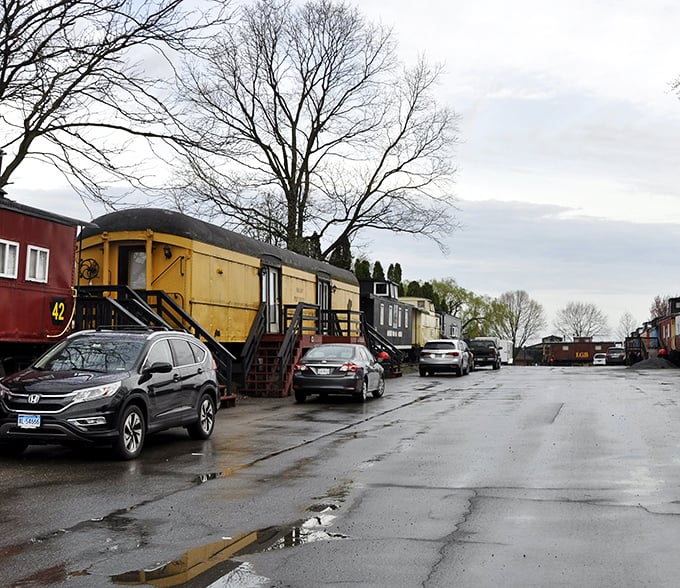 Where vintage meets countryside – Ronks' train cars offer a unique glimpse into Pennsylvania's railroad heritage.