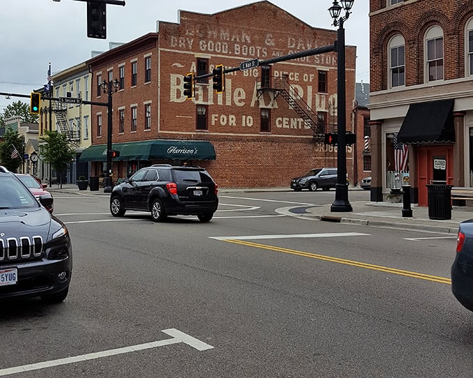 Where history meets Main Street in a handshake as firm as the brick buildings that have stood here since before smartphones ruined dinner conversation.