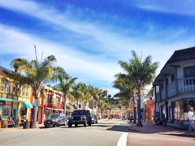Capitola: Those buildings aren't just for show—they're telling you this place is all about joy! No filter needed on this seaside gem.