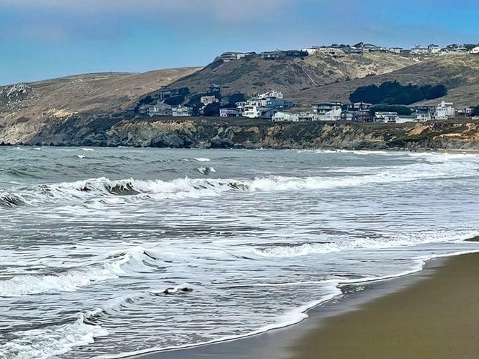 Dillon Beach: Houses cling to hillsides overlooking the Pacific, where residents wake up to ocean views that never get old.