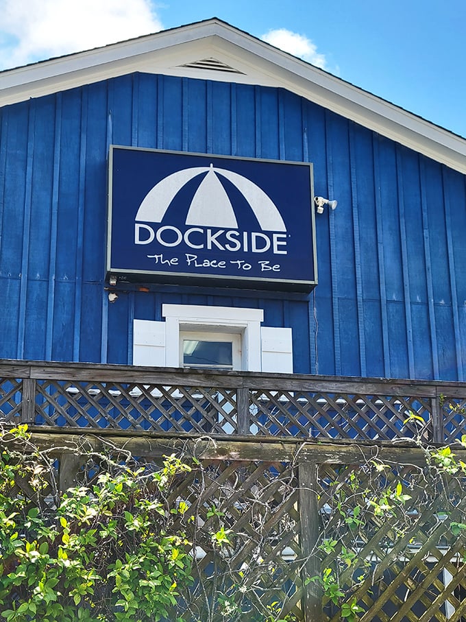 "The Place To Be" isn't just a slogan at Dockside—it's a promise delivered with every waterfront sunset and seafood platter.