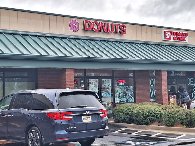 Sometimes the most unassuming storefronts hide the most extraordinary morning treats inside.