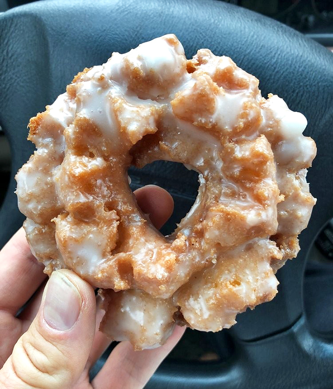 The old-fashioned donut—craggly on the outside, tender within—is like that friend who's rough around the edges but has a heart of gold.