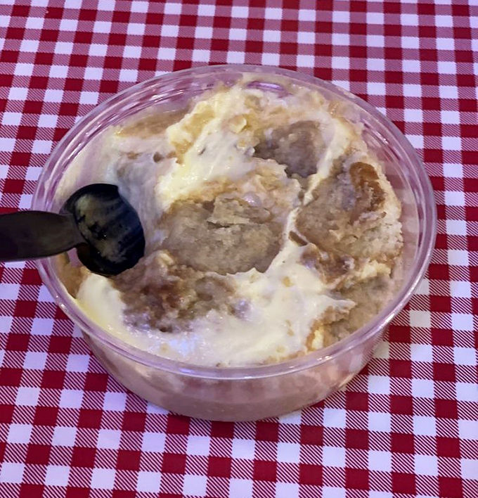 This banana pudding isn't just dessert—it's Southern comfort in a cup, where vanilla wafers have found their true calling in life.