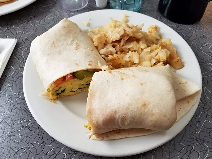 Breakfast burritos and home fries—the dynamic duo that makes you question why anyone would ever skip the most important meal.