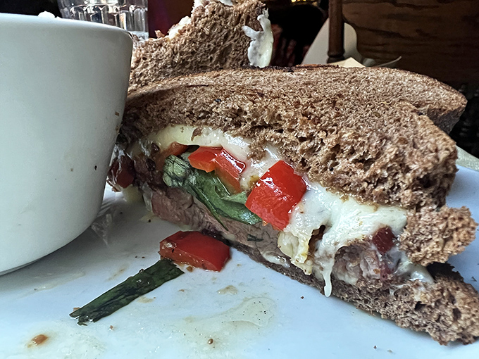 The tri-tip sandwich that's made pilgrims out of carnivores, piled high with California's finest beef perfection.