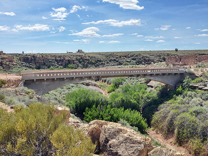 This bridge spans more than just a canyon – it connects past dreams to present wanderlust.