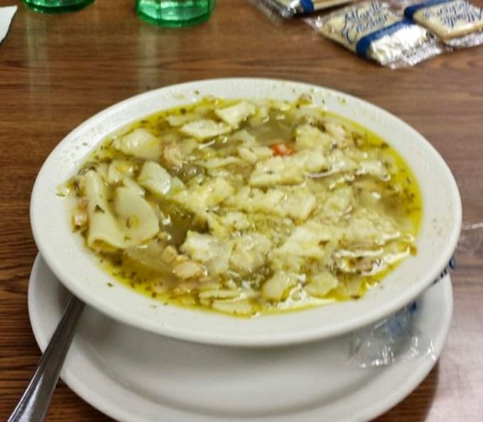 Chicken dumpling soup that could make your grandmother jealous – and that's saying something.