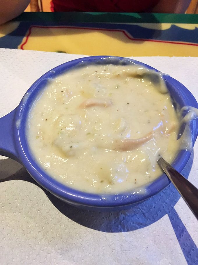 New England clam chowder with a Florida accent. Creamy, rich, and studded with tender clams—this is what comfort tastes like on those three chilly Florida evenings each year.