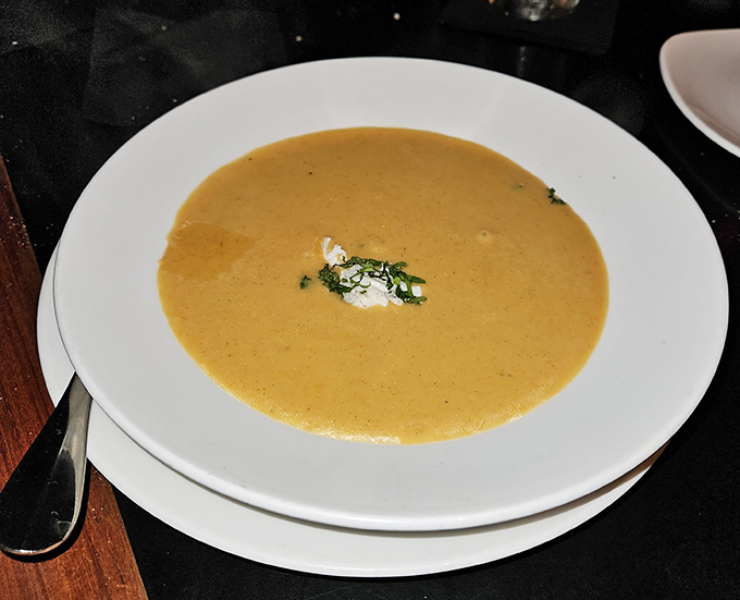 This crab bisque isn't just soup—it's a warm, velvety hug in a bowl that makes you wonder why anyone bothers with solid food.