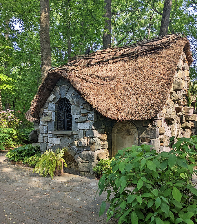 Even fairy tales need proper real estate – this cottage has better curb appeal than most subdivisions.