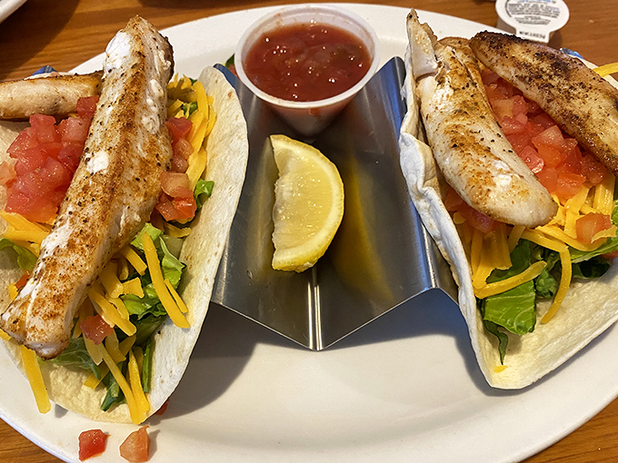 These fish tacos aren't just a meal, they're a vacation on a plate—fresh, vibrant, and making you wonder why you'd ever order anything else.