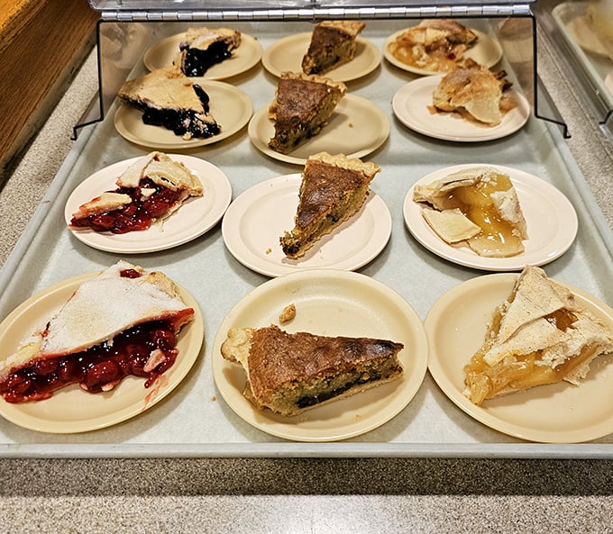 Pie paradise awaits! From cherry to pecan, these homemade slices aren't just desserts—they're legitimate reasons to save room, no matter how full you think you are.