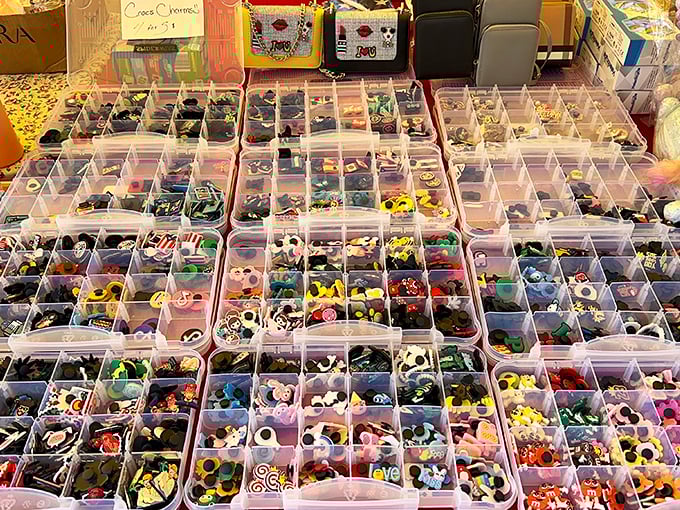 Tiny treasures with massive personality—these compartmentalized baubles are like adoption centers for accessories your shoes never knew they needed.