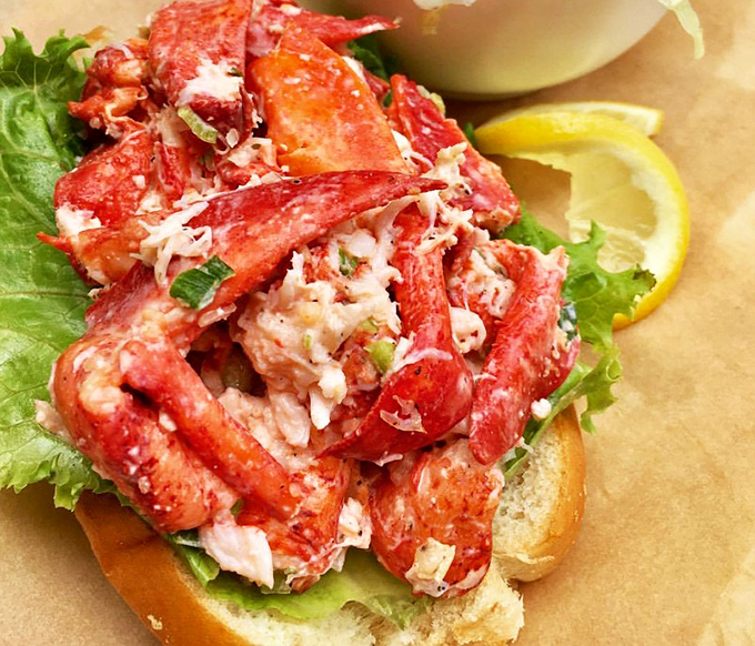 This lobster roll isn't messing around – chunks of sweet meat barely contained by the bun, like Maine's finest decided to vacation in Pennsylvania. 