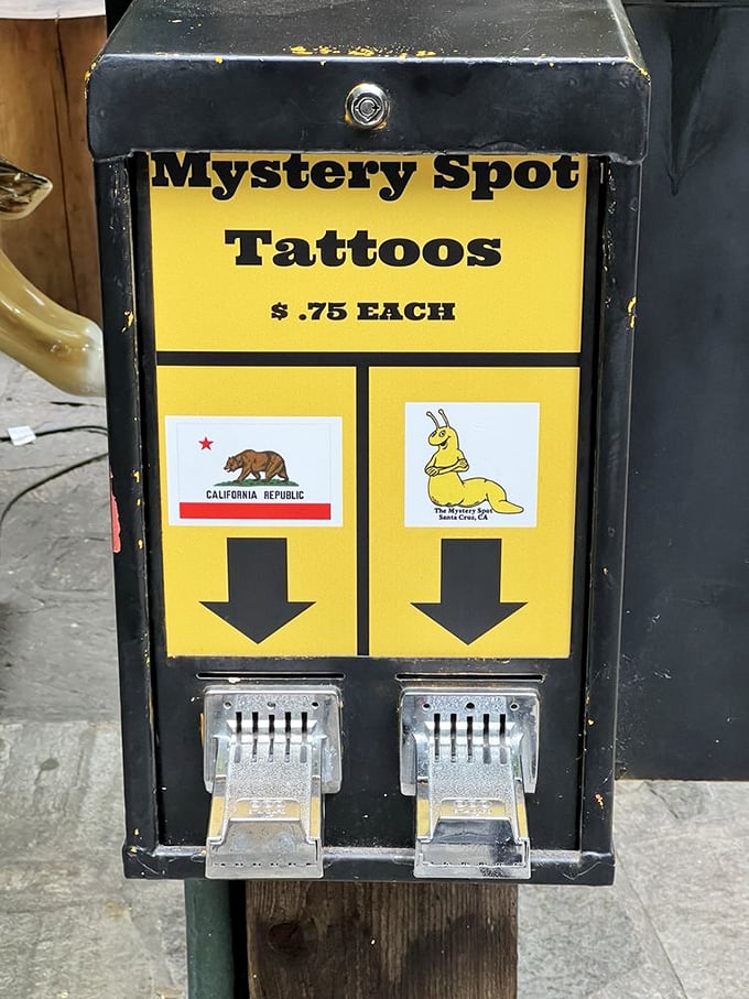 Temporary tattoos for permanent memories – the banana slug mascot is California's slowest celebrity, but easily the most beloved.
