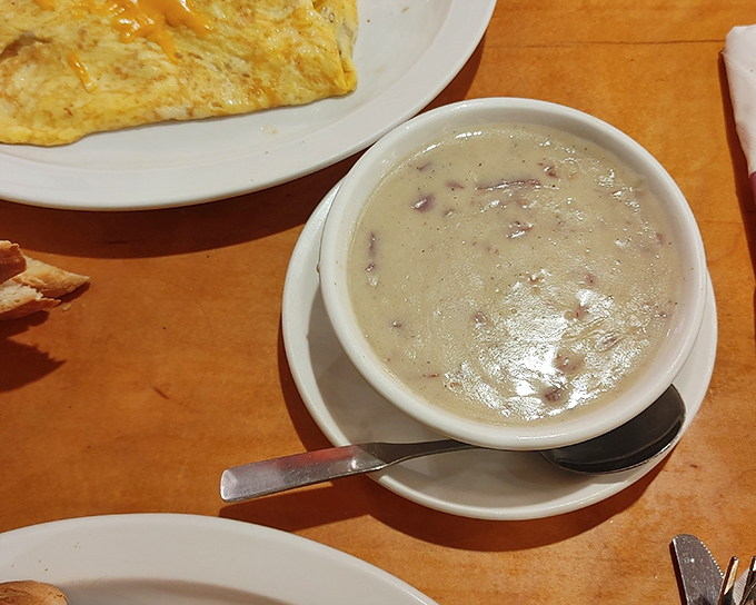This sausage gravy doesn't just sit there looking pretty—it demands to be savored. The kind of simple perfection that makes you wonder why anyone bothers with fancy food.