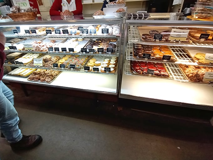 Diet plans come to die at this bakery counter. Those glazed donuts and pastries aren't just desserts—they're life-affirming experiences worth every calorie. 