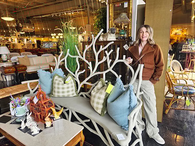 The perfect branch-inspired bench doesn't exi— Oh wait, there it is, making every other seating option look painfully ordinary.