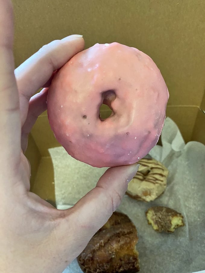 Old-fashioned glazed donuts that would make your grandmother weep tears of nostalgic joy.