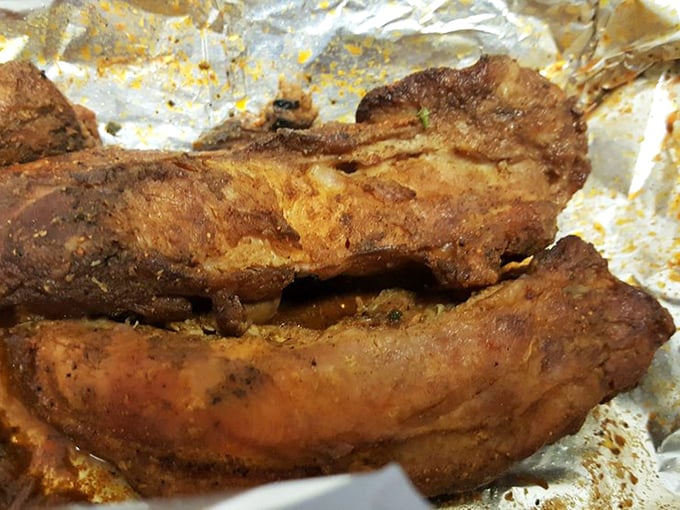 Turkey ribs—the unsung heroes of the barbecue world. Smoky, succulent, and proof that poultry can play in the big leagues.