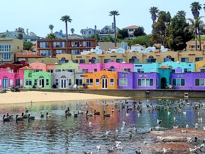 Capitola's famous rainbow-colored cottages create the most Instagram-worthy waterfront scene on California's central coast.