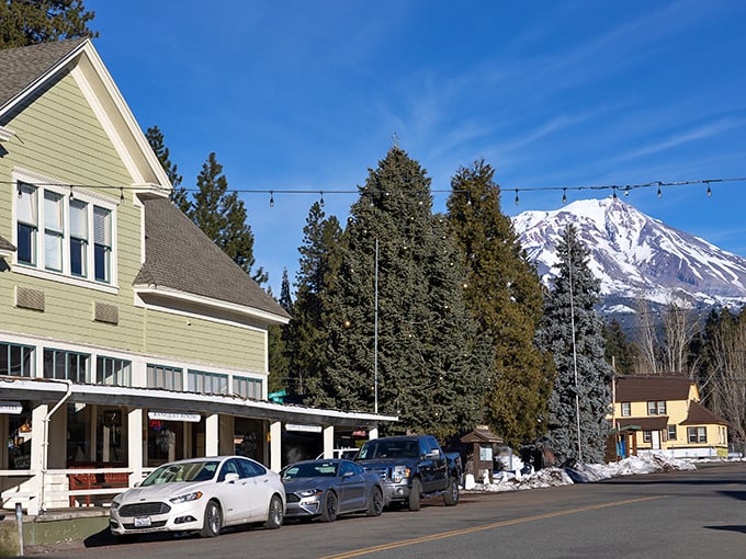 McCloud sits prettily in Mount Shasta's shadow, offering breathtaking backdrops at breathtakingly reasonable prices. Snow-capped savings, anyone?