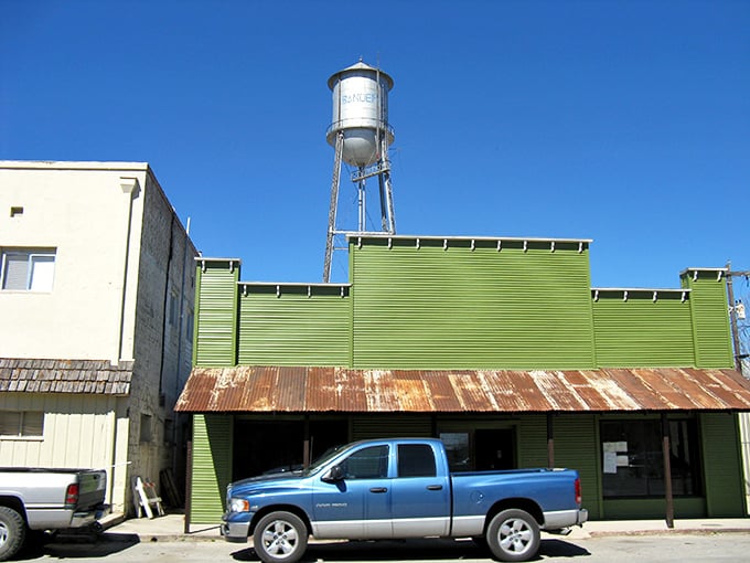 Bandera's green storefront and rusty roof have that perfect "I was here before you were born" small-town charm.